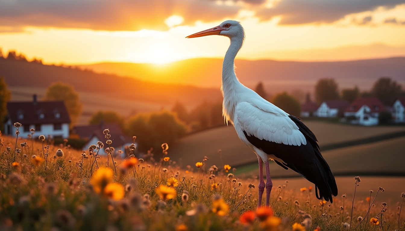 La Cigogne : Messagère Des Mutations Climatiques En Alsace 🦩🌍