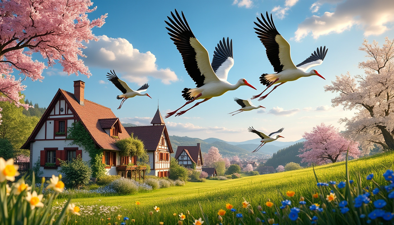 🐦 Mystères D'Alsace : Pourquoi Les Cigognes Rentrent-elles Plus Tôt ? 🌍