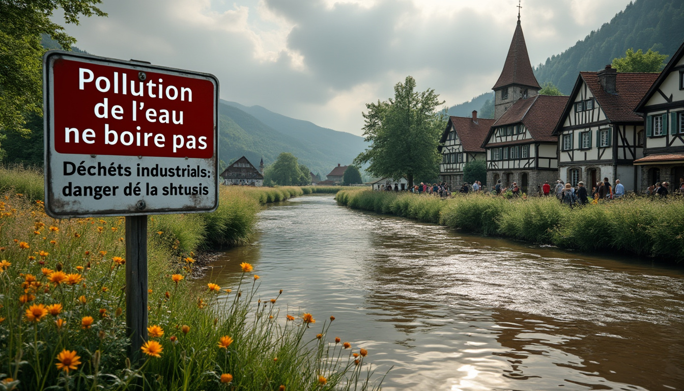 L'eau D'Alsace : 60 000 Habitants Exposés Aux PFAS 🚱⚠️