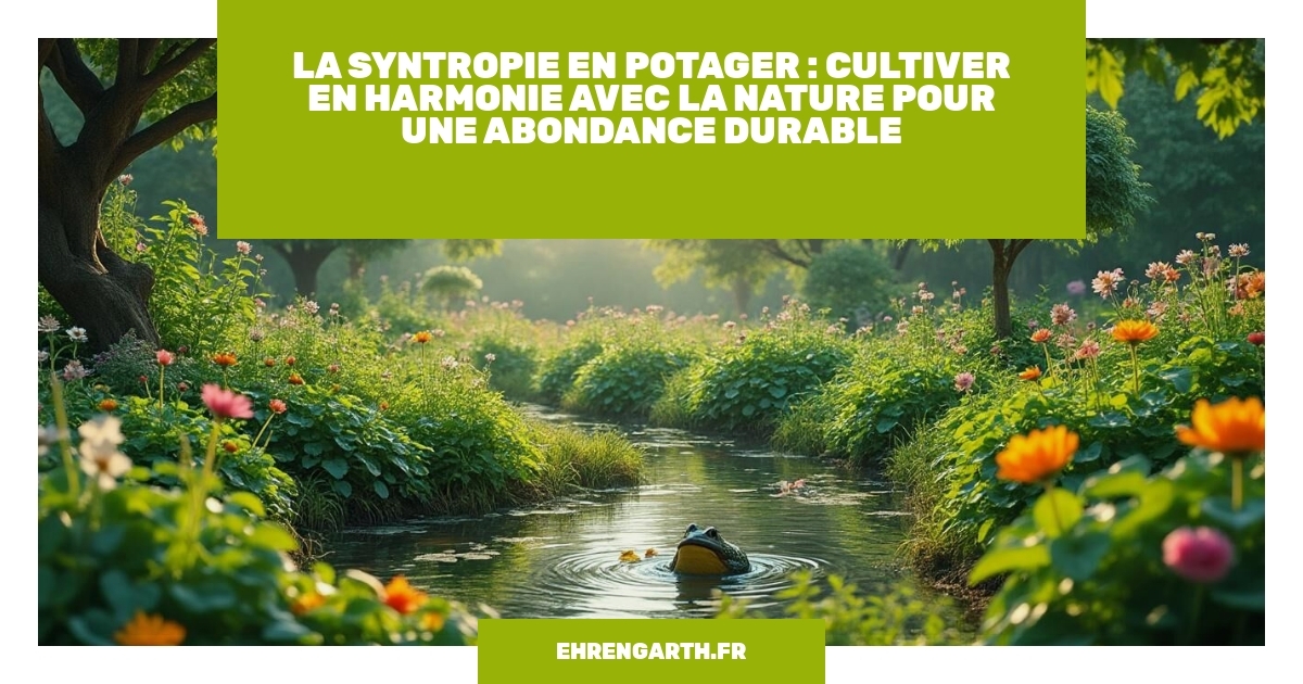 La Syntropie En Potager : Cultiver En Harmonie Avec La Nature