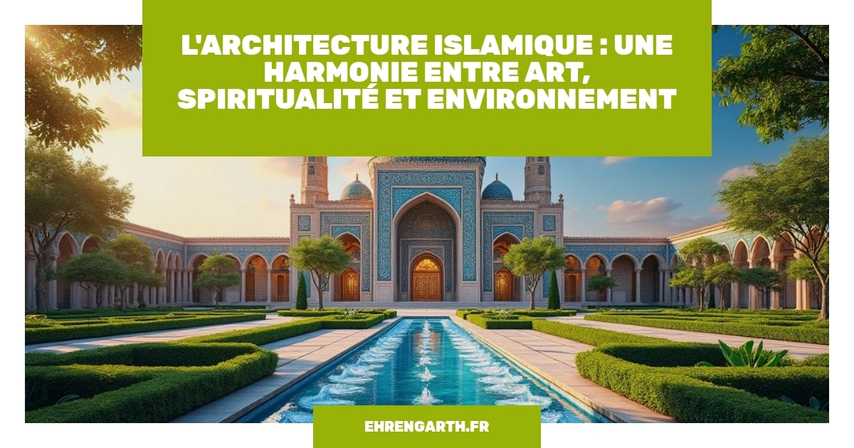 L'architecture Islamique : Art Et Spiritualité En Symbiose 🌟🏛️