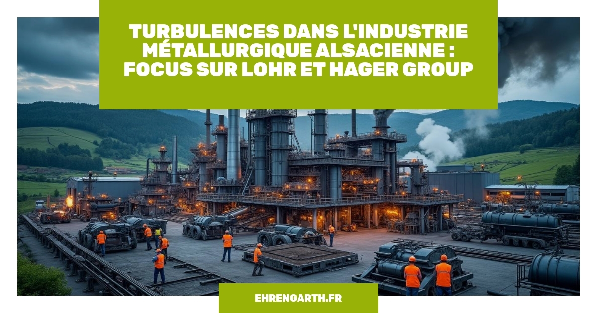 Métallurgie Alsacienne : Lohr Et Hager, Au Cœur Des Remous ⚙️🚨
