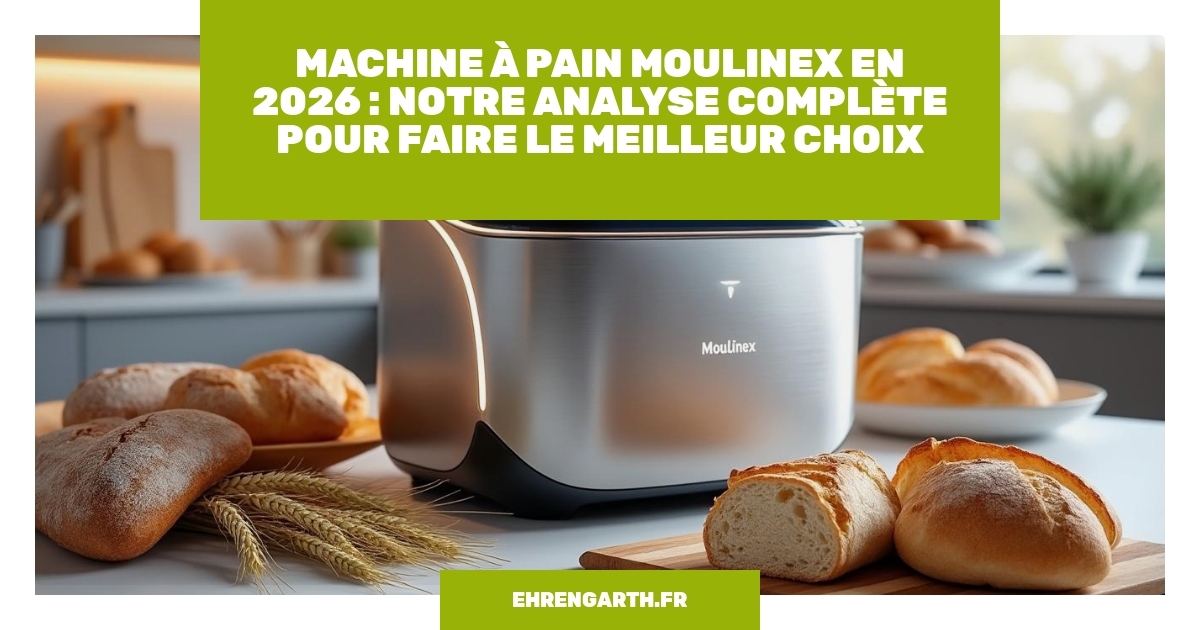 🍞 Machine à Pain Moulinex 2026 : Notre Guide Ultime Pour Bien Choisir